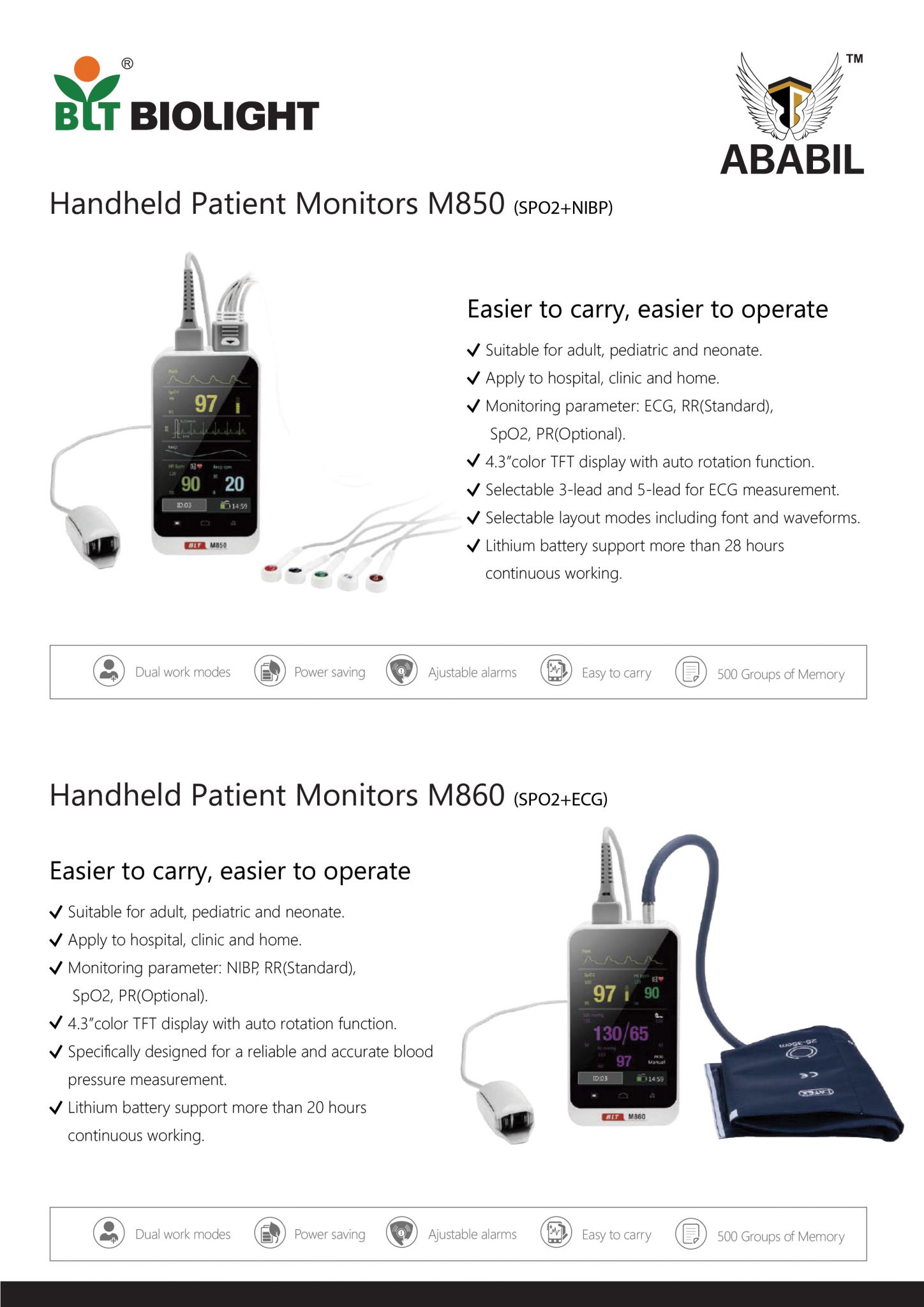 Biolight M70C Fingertip Pulse Oximeter | Chennai | Bangalore